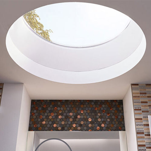 Lamilux FE Circular - round glass skylight, circular IGU, triple pane ...